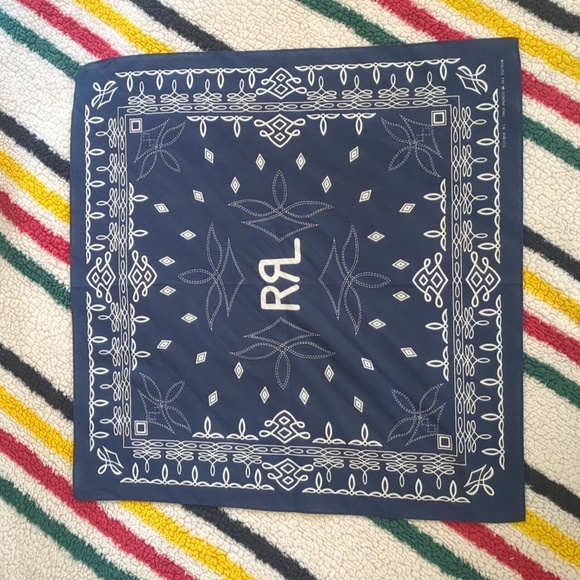 Ralph Lauren Double RL | Accessories | Rrl X Classic Logo Blue | Poshmark